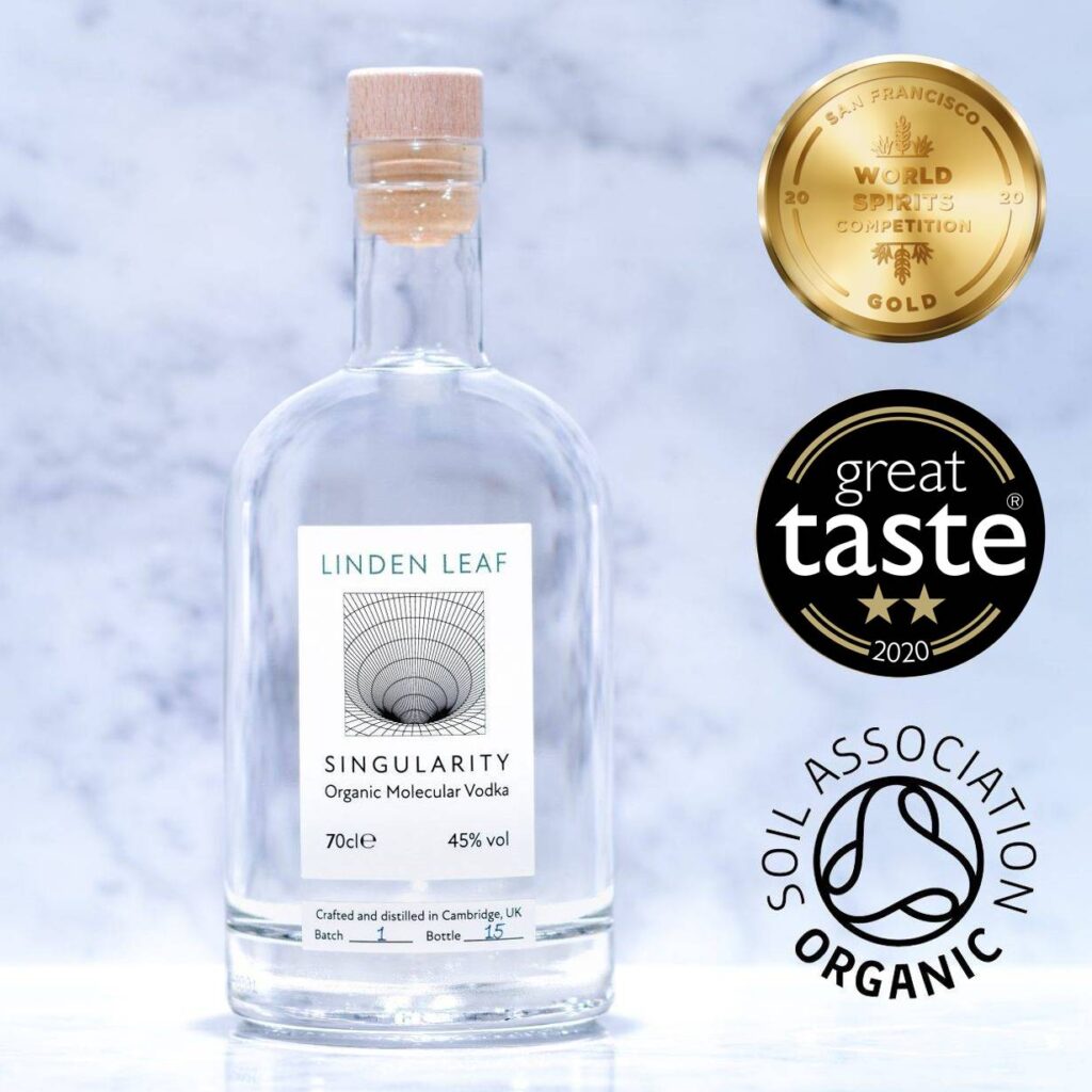 Singularity Organic Molecular Vodka 70cl - Linden Leaf